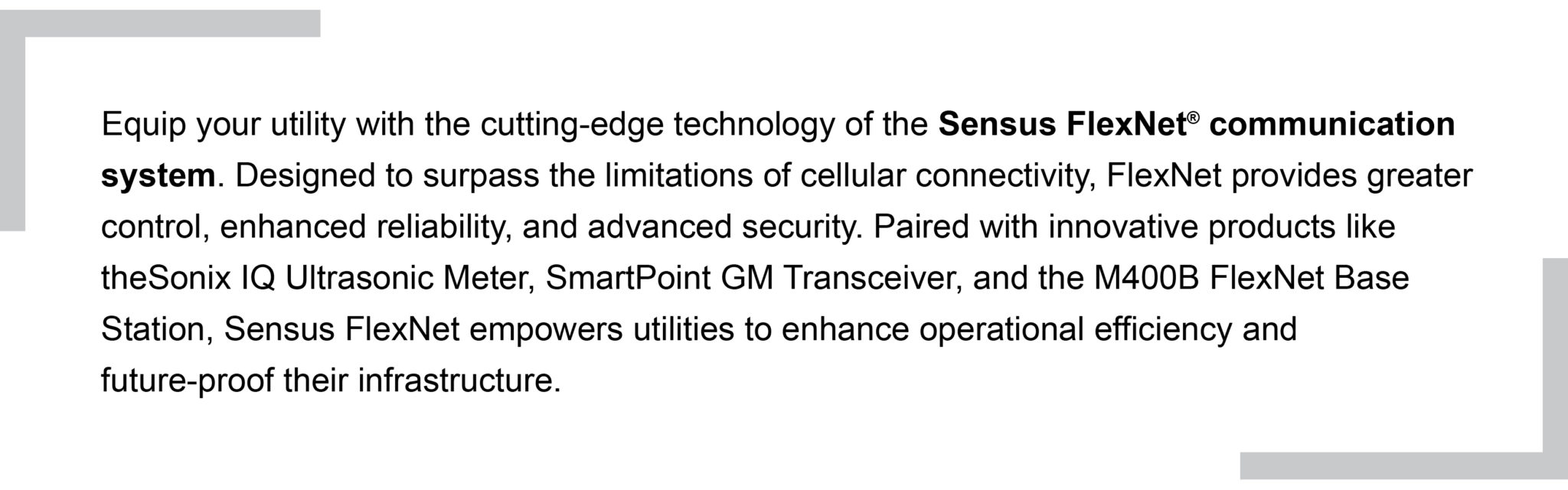 AMI FlexNet Solutions - ECCO